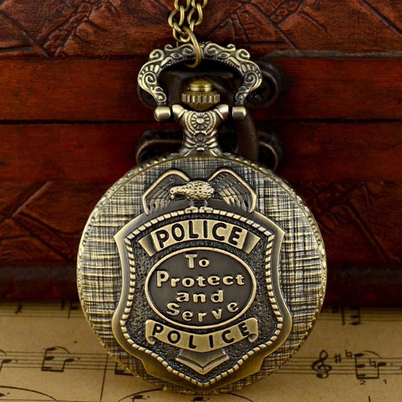Accessories | Police Pocket Watch Antique Finish | Poshmark